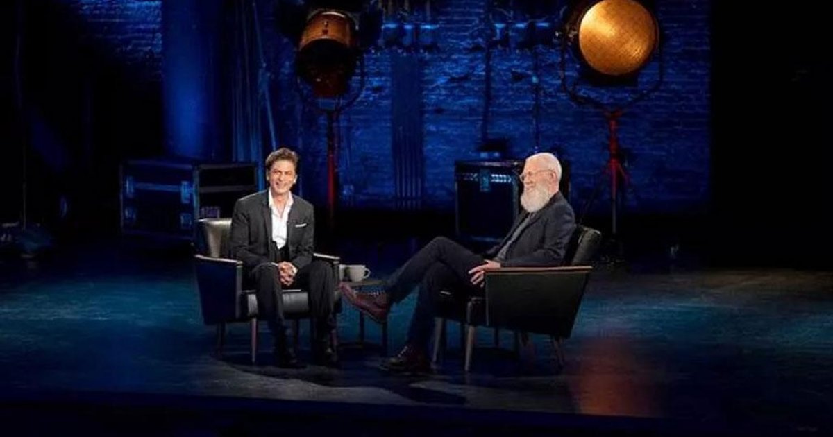 David Letterman interviews Shah Rukh Khan for Netflix
