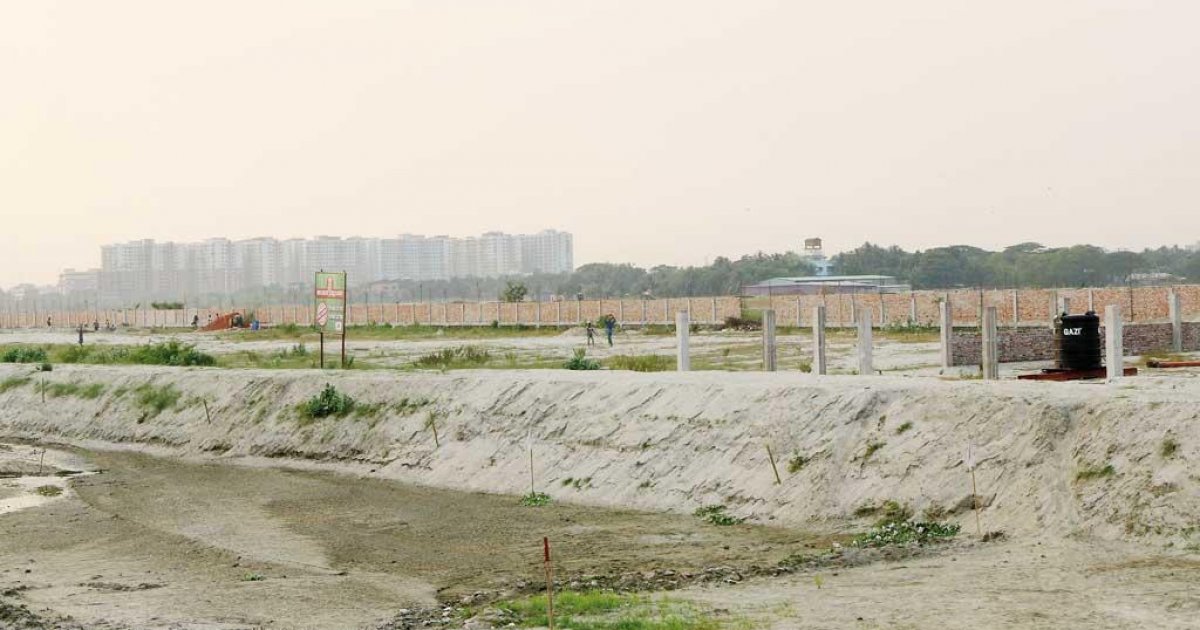 The eastern expansion of Purbachal