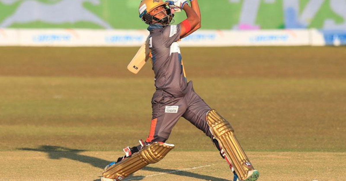 Mahedi thriving further up the order