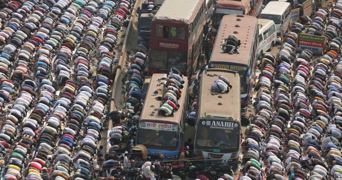 In pictures: 1st day of Biswa Ijtema
