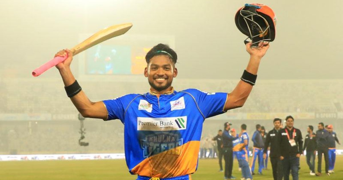 Courageous Shanto finally comes good in BBPL