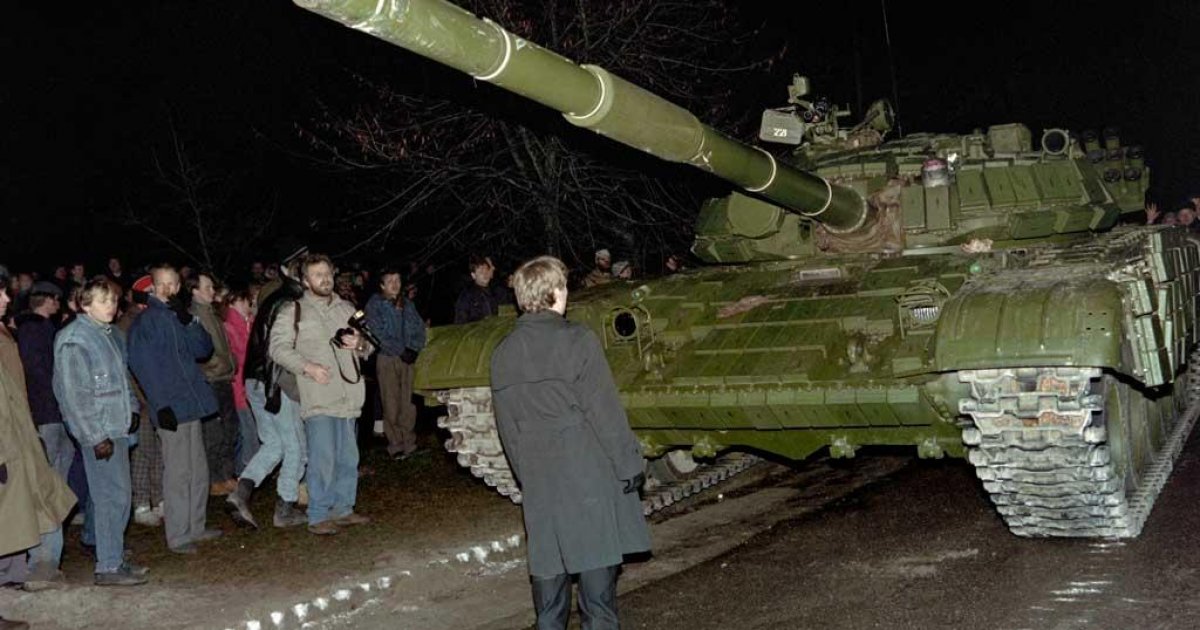 On March 11, 1990, Lithuania led the Soviet break-up