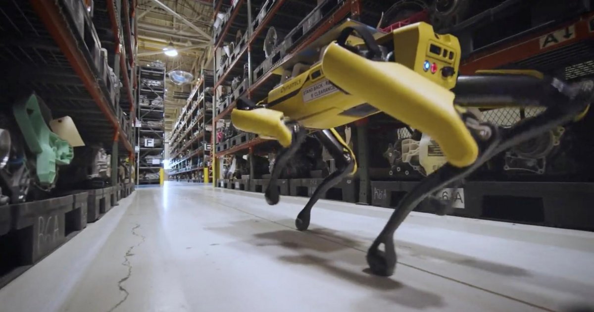 How a dog-like robot is helping Ford retool plants