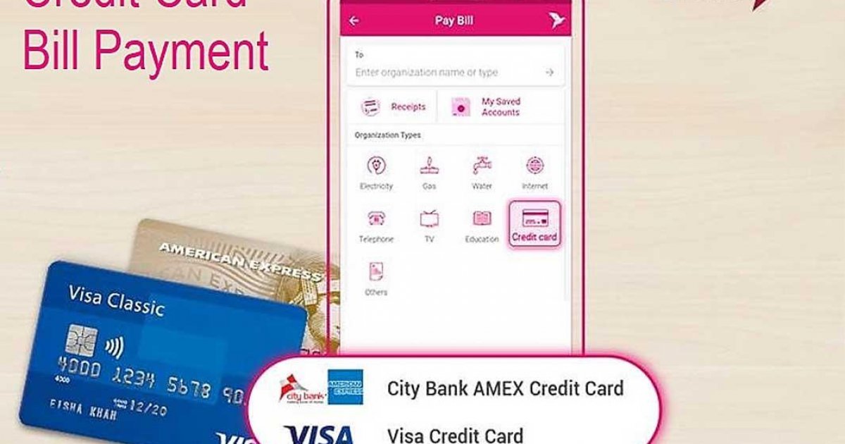 Customers now can pay credit card bills through bKash