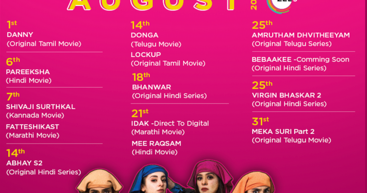 From Abhay S2 to Pareeksha – Exciting, new releases in August