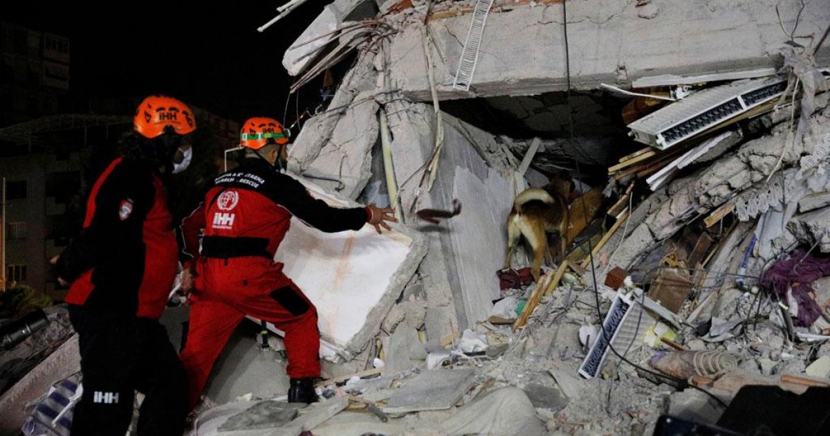 Infographic: Powerful quake strikes Aegean Sea