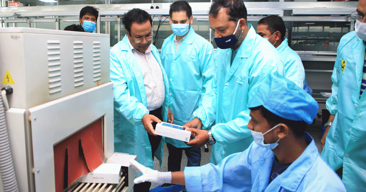 BTRC delegation visits Walton factory