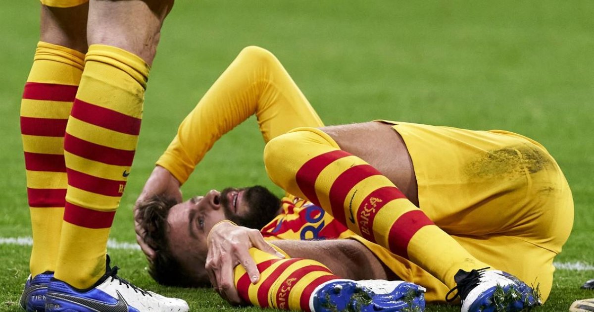 Blow for Barca as Pique knee injury confirmed