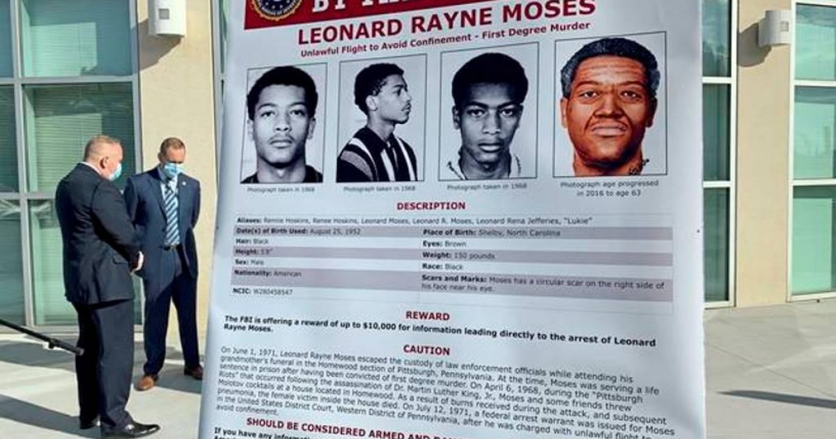 FBI get their man, after almost 50 years on the run