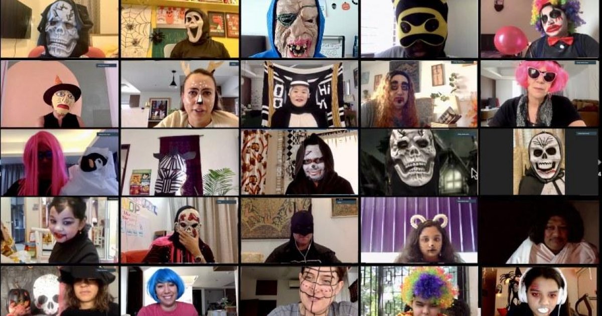 Virtual Halloween celebration by International School Dhaka (ISD)