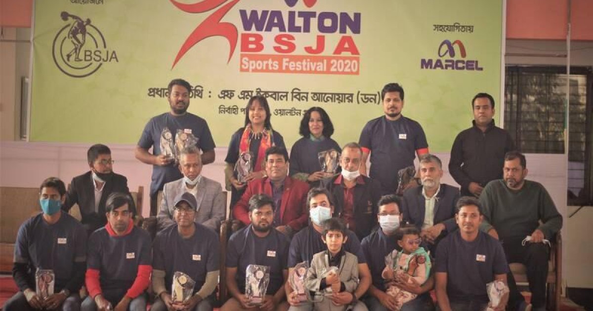 Rakibul rewarded as best player in Walton-BSJA Sports Festival
