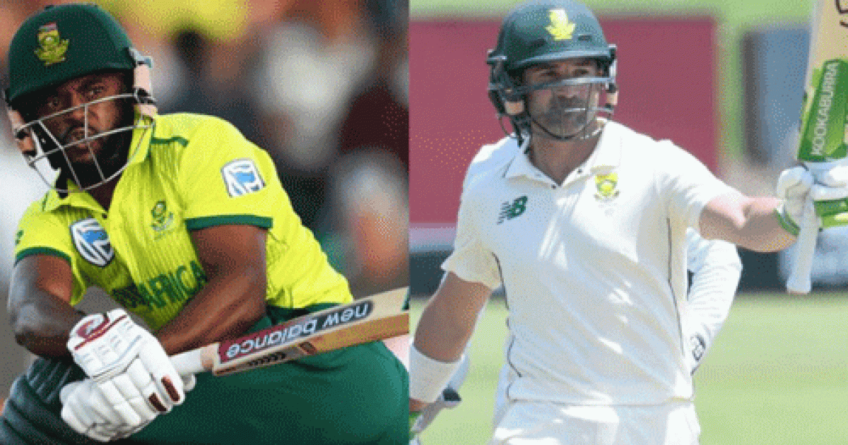 Elgar, Bavuma to lead SA as De Kock steps aside