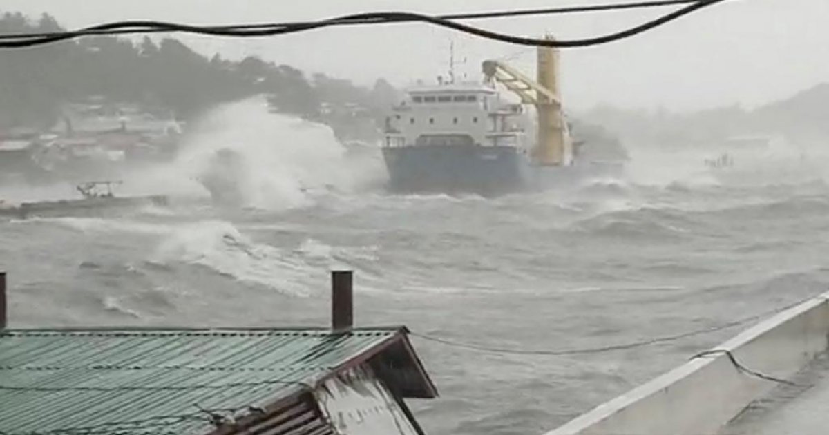 Pacific Ocean storm intensifies into year's first super typhoon