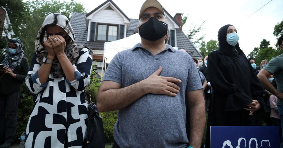 In vigil remembering Canadian Muslim family, a vow that 'this is our city'