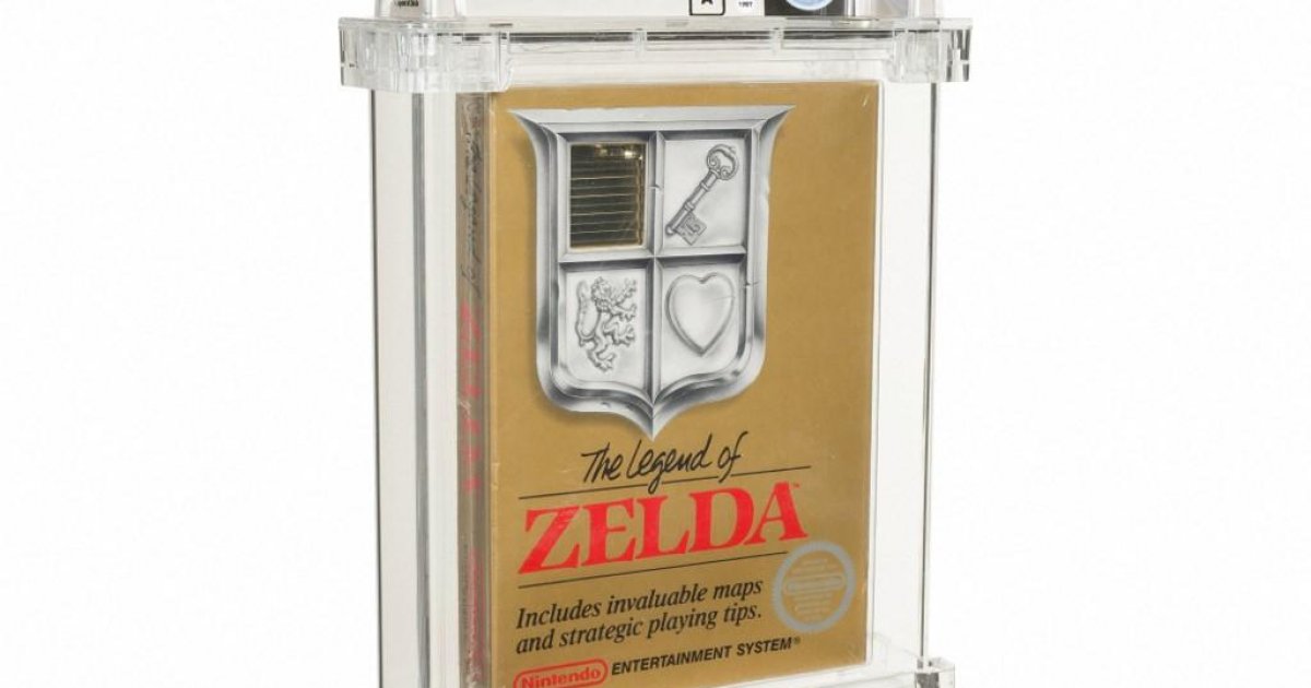 Zelda game cartridge auctioned at 'record' $870,000