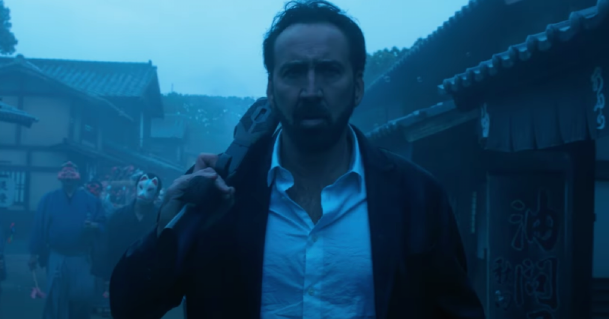 Nicolas Cage returns as notorious bank robber in new western