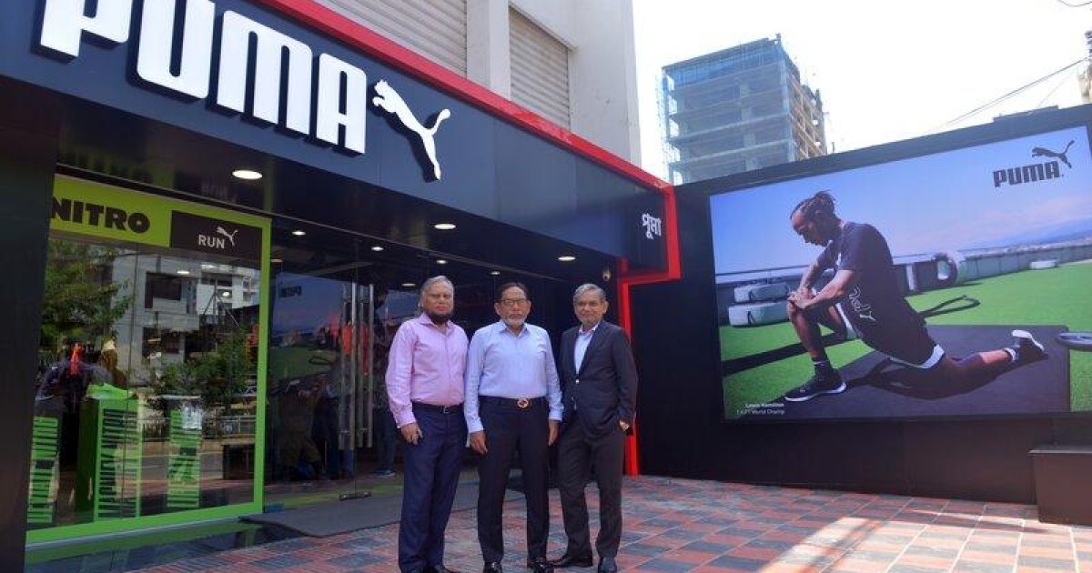 Puma launches flagship store at Dhanmondi 27
