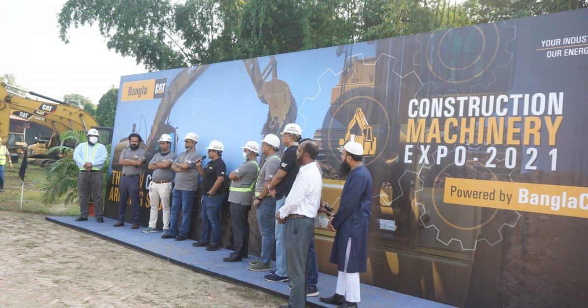 Construction Machinery Expo, powered by BanglaCAT, begins