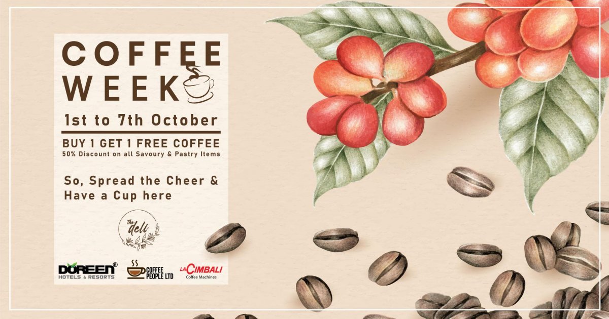 Coffee week at Doreen Hotel