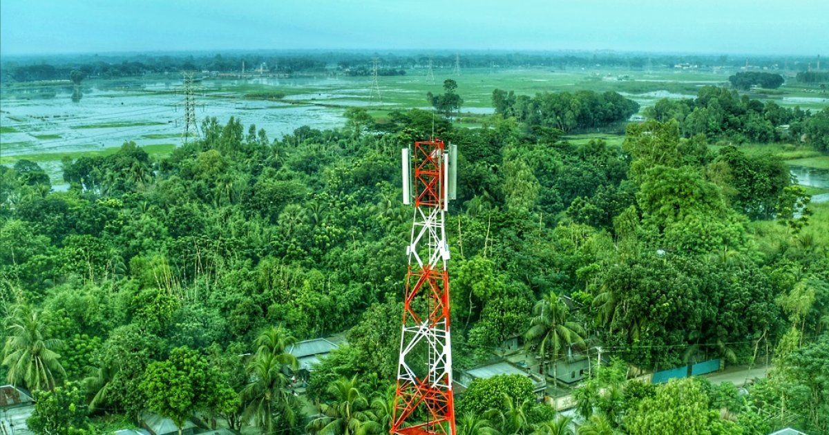 edotco Bangladesh builds telecom tower using concrete