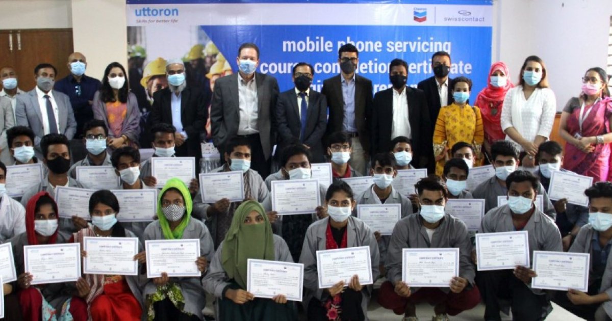 Chevron Bangladesh president visits Uttoron projects