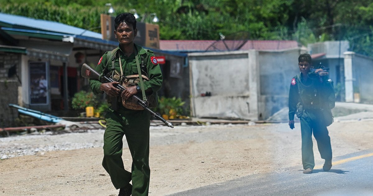 Report: Myanmar arms industry growing after army takeover
