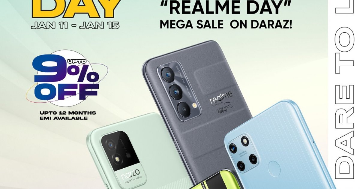 Daraz celebrates ‘Realme Day’ with lucrative offers