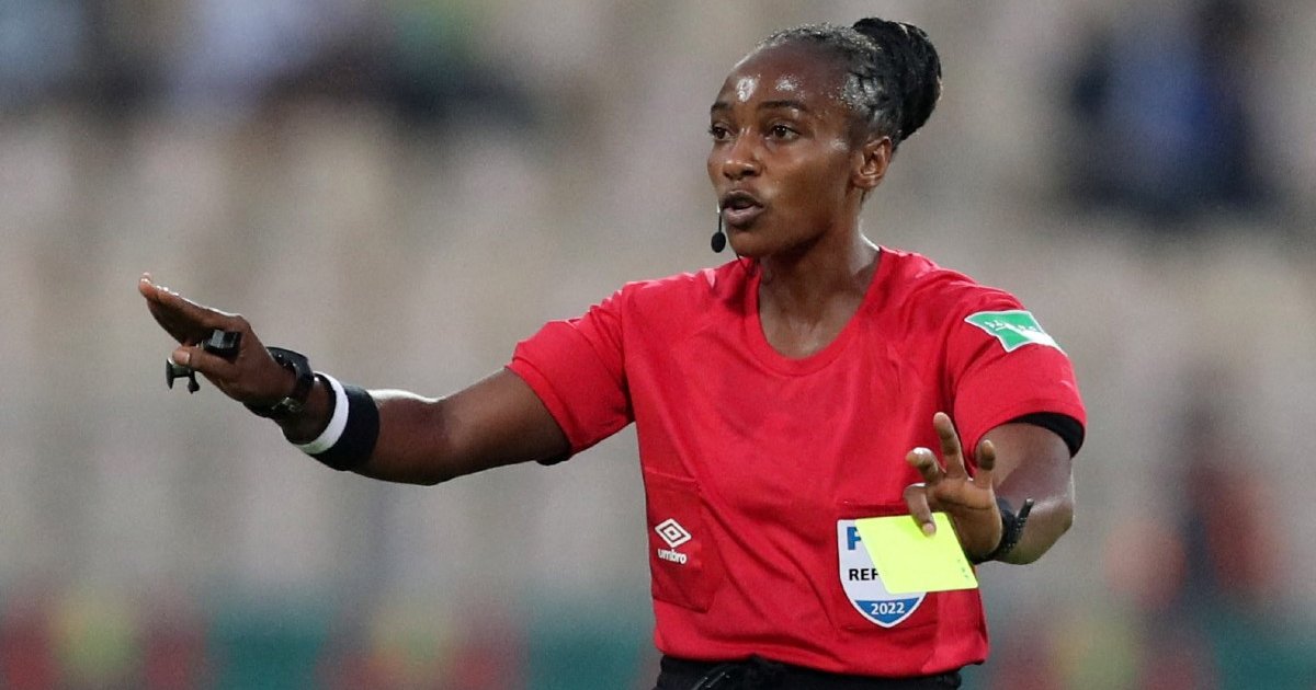 Rwandan woman referee creates Africa Cup of Nations history