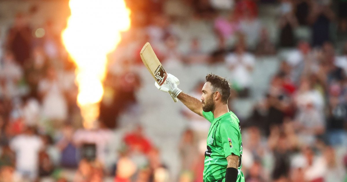 Maxwell hits 154 off 64 balls as Stars post record T20 score