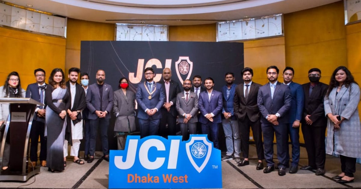 JCI Dhaka West holds 2022 Chain handover ceremony