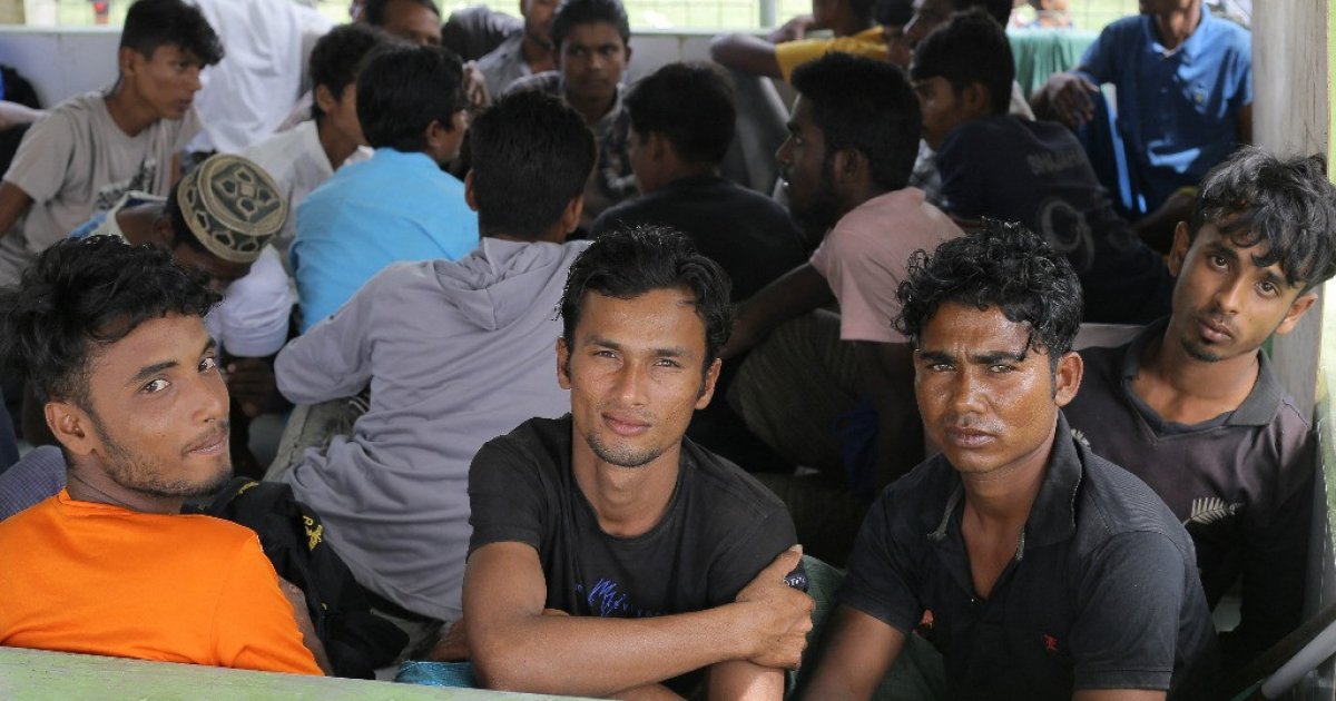 114 Rohingya land on beach in Indonesia's Aceh