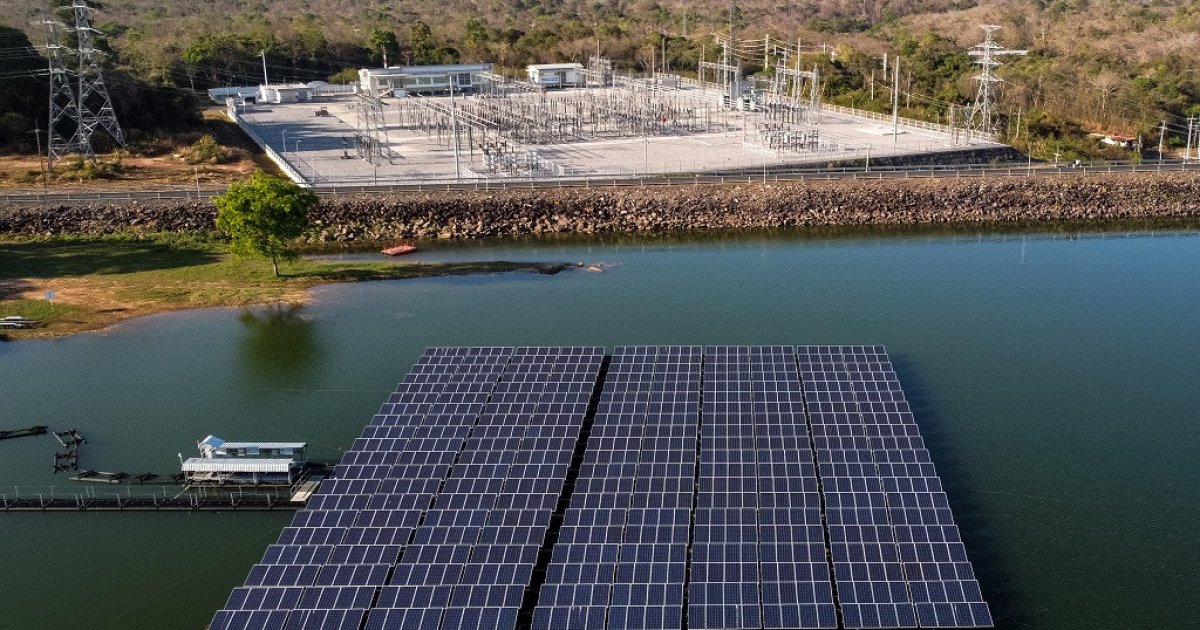 Thailand makes green push with floating hydro-solar power project