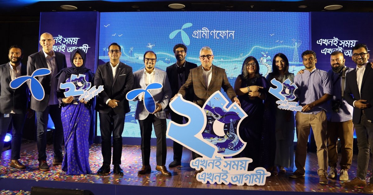 Grameenphone turns 25 and reaffirms to enable accelerated digitalization