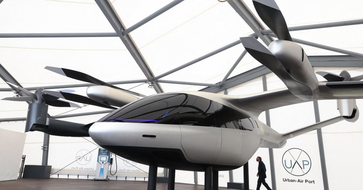 UK hosts 'world's first' hub for drones, future flying taxis