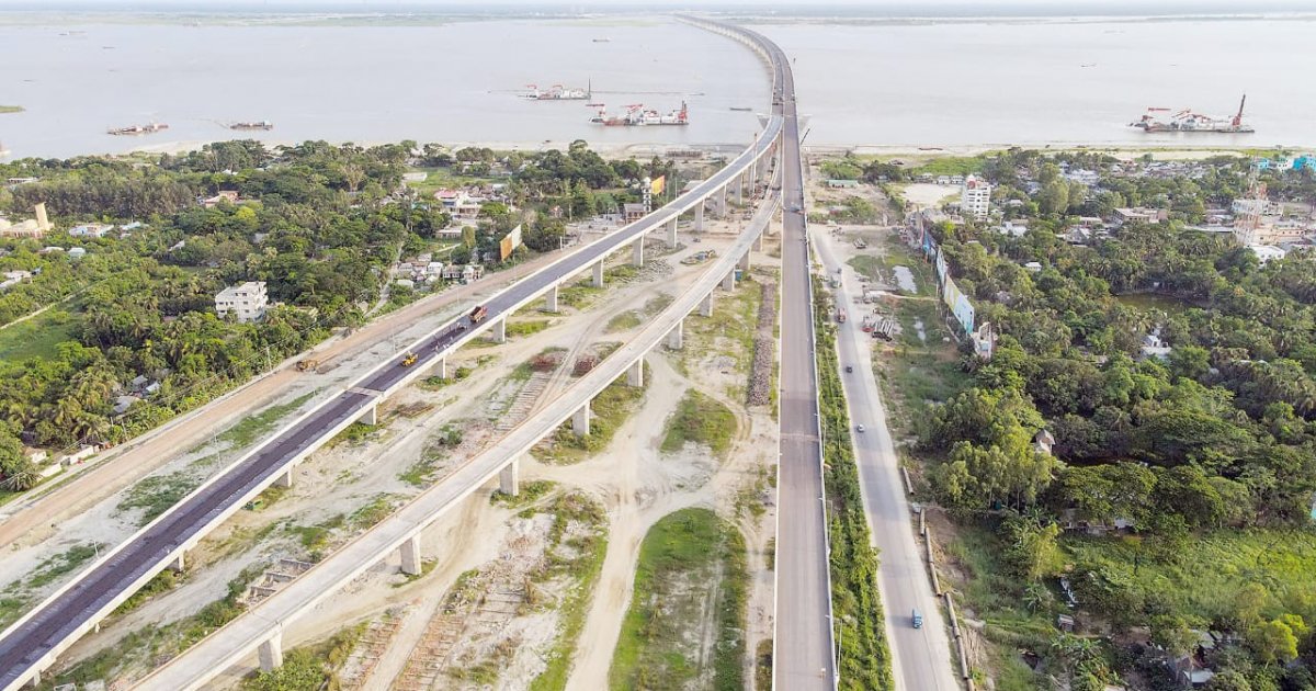 In pictures: Padma Bridge at a glance
