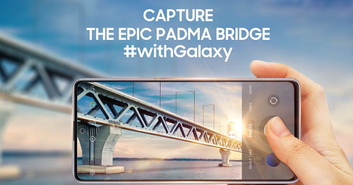 Samsung celebrates inauguration of Padma Bridge with photography campaign