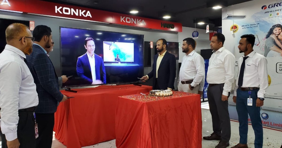 Electro Mart unveils new series of Konka’s voice controlled Android TV