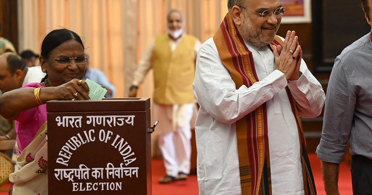 Voting underway to elect new India President