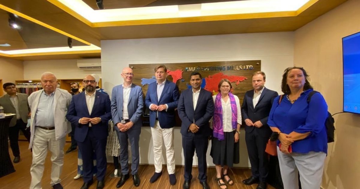 EU to Bangladesh, European Parliament delegations visit Aman Spinning Mills EU to Bangladesh, European Parliament delegations visit Aman Spinning Mills