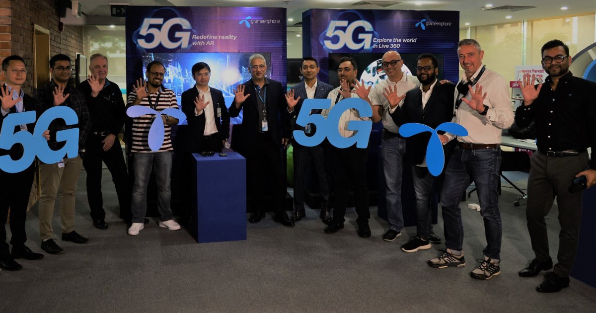 GP successfully completes 5G trial in Dhaka, Chittagong