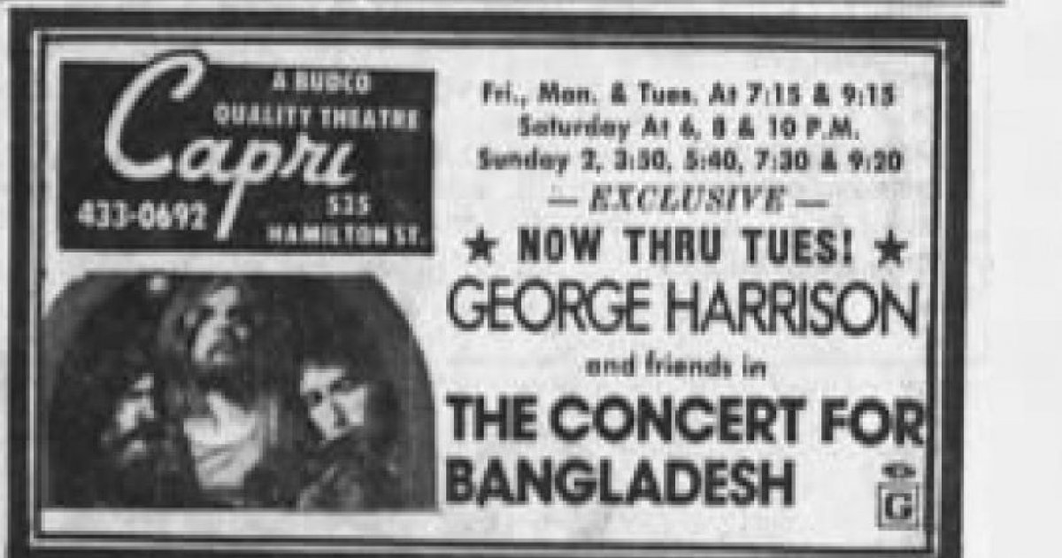 Memories of music in August 1971