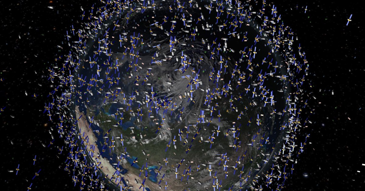 Space junk, not meteorites, remains biggest threat to spacecraft