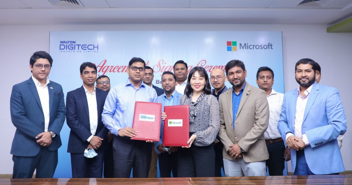 Walton inks deal with Microsoft