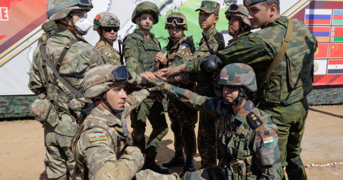 Indian troops join Russian military exercise despite US concerns