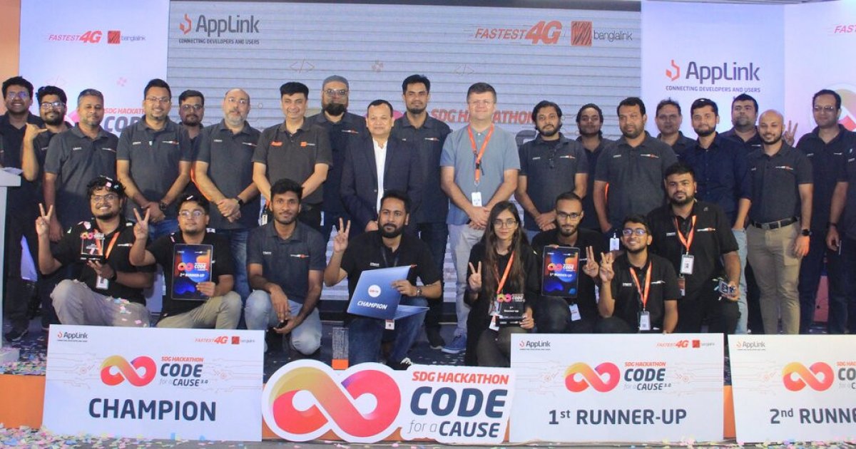 Banglalink SDG hackathon ‘Code for a Cause’ 3.0 finale held