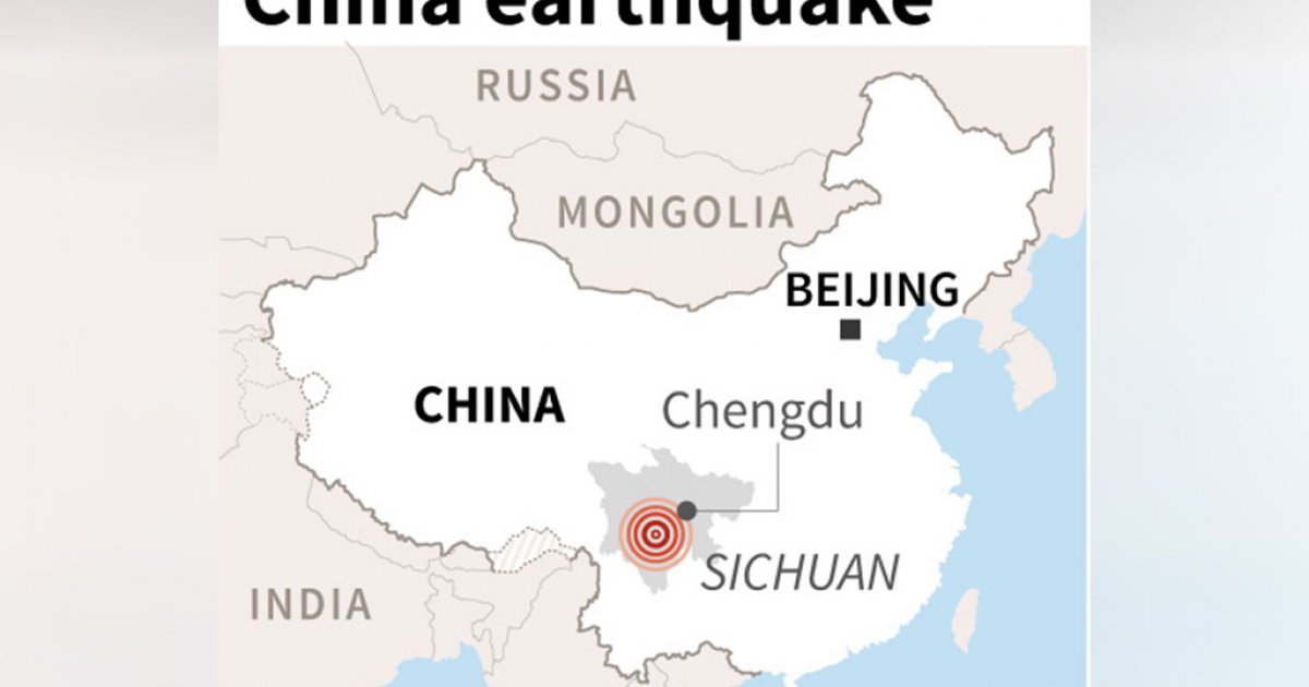 Earthquake in China's Sichuan kills 21