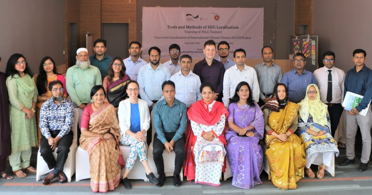 GIZ organizes training for the NILG trainers on tools and methods of ...