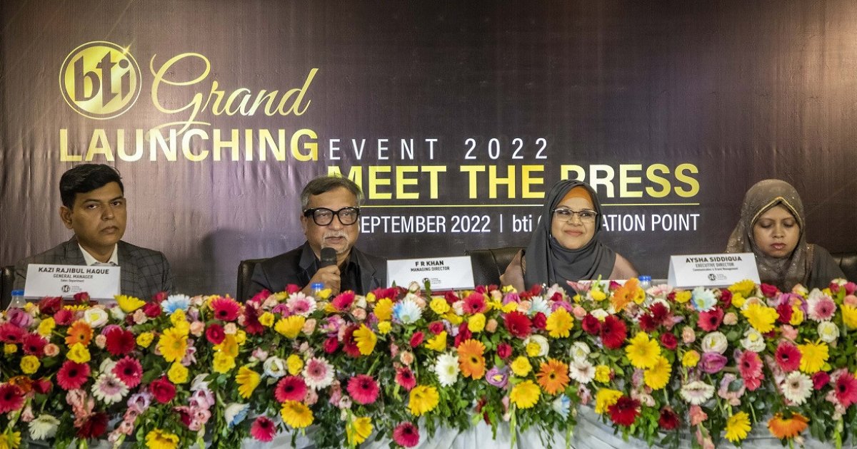 400 brand new homes in Dhaka from BTI