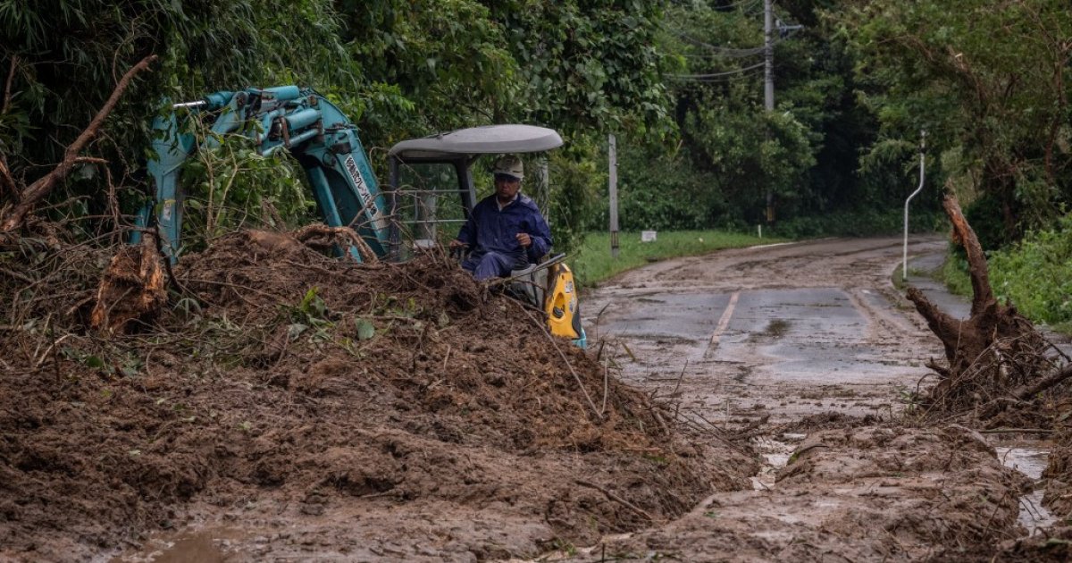 Four feared dead after typhoon hits Japan