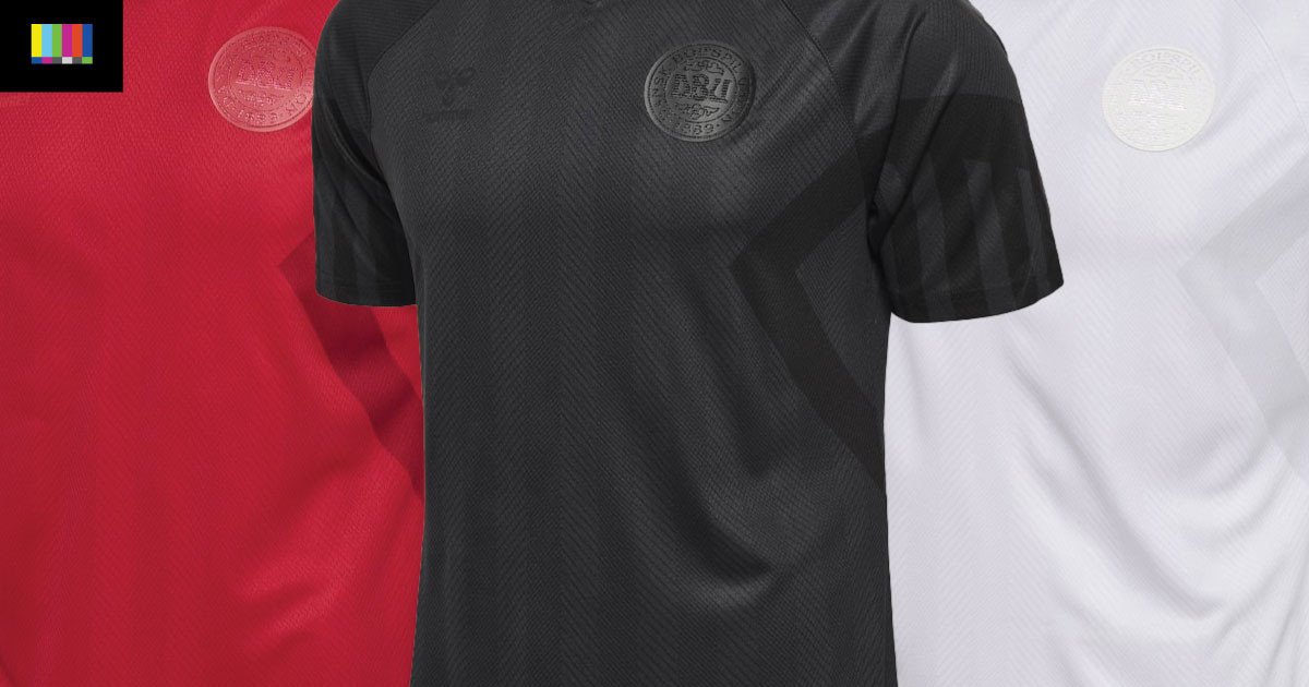 Hummel tone down Denmark jerseys, release black kits in Qatar World Cup ...